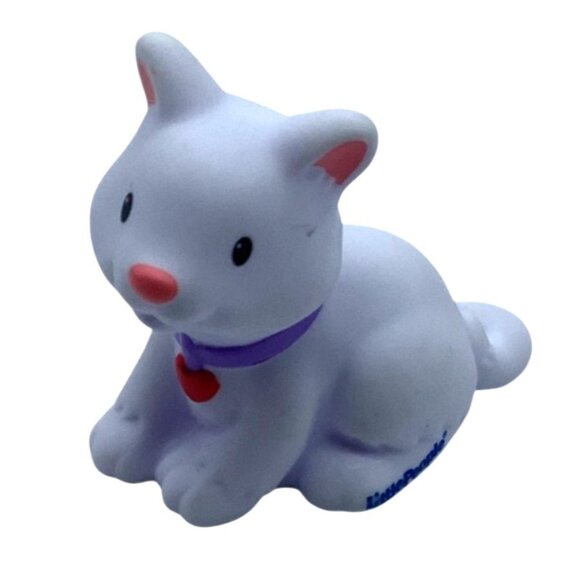 Fisher-Price | Toys | Fisher Price Little People White Cat Kitty With ...
